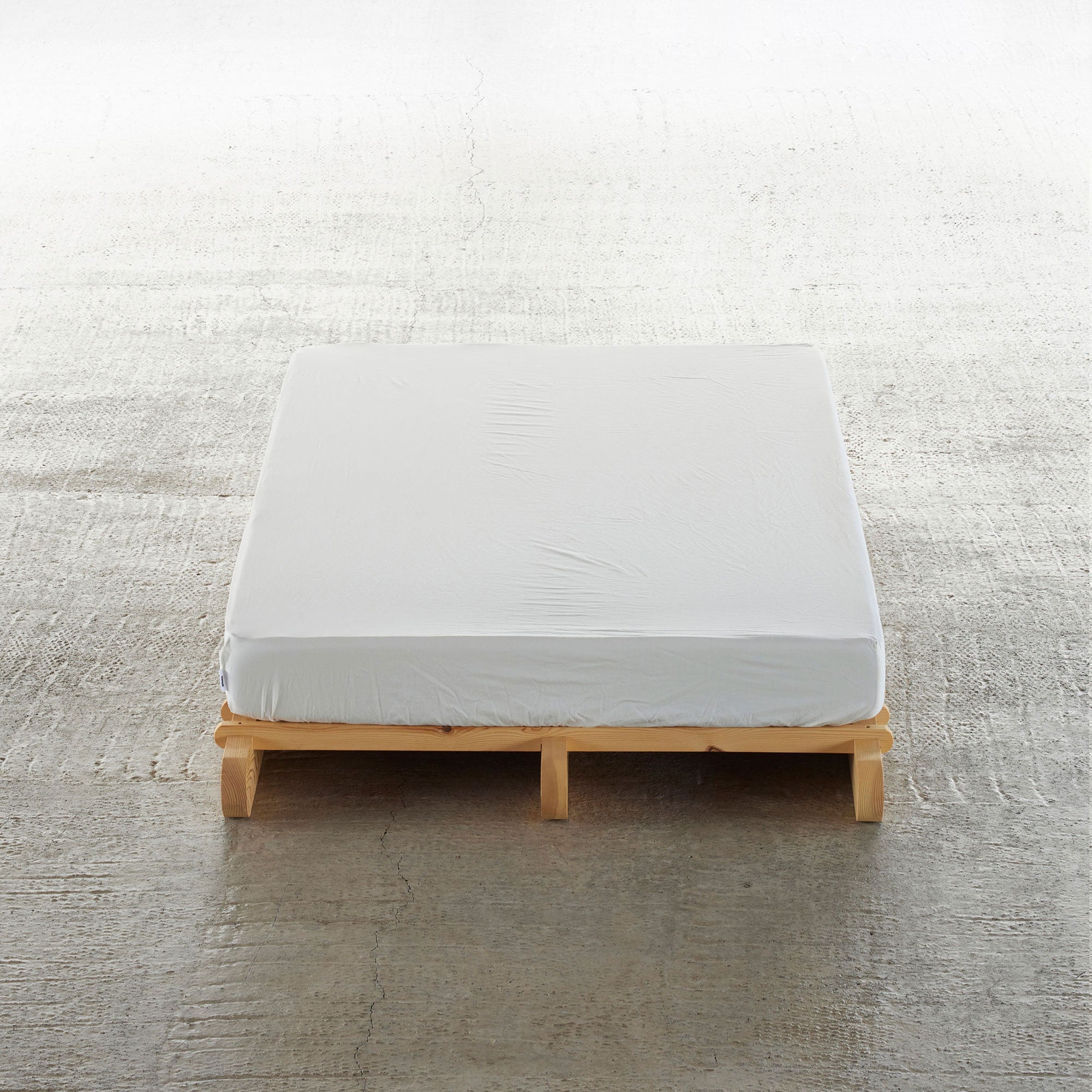 "SHIWA" Cotton Box Sheet（Kinari）｜ボックスシーツ – sinso